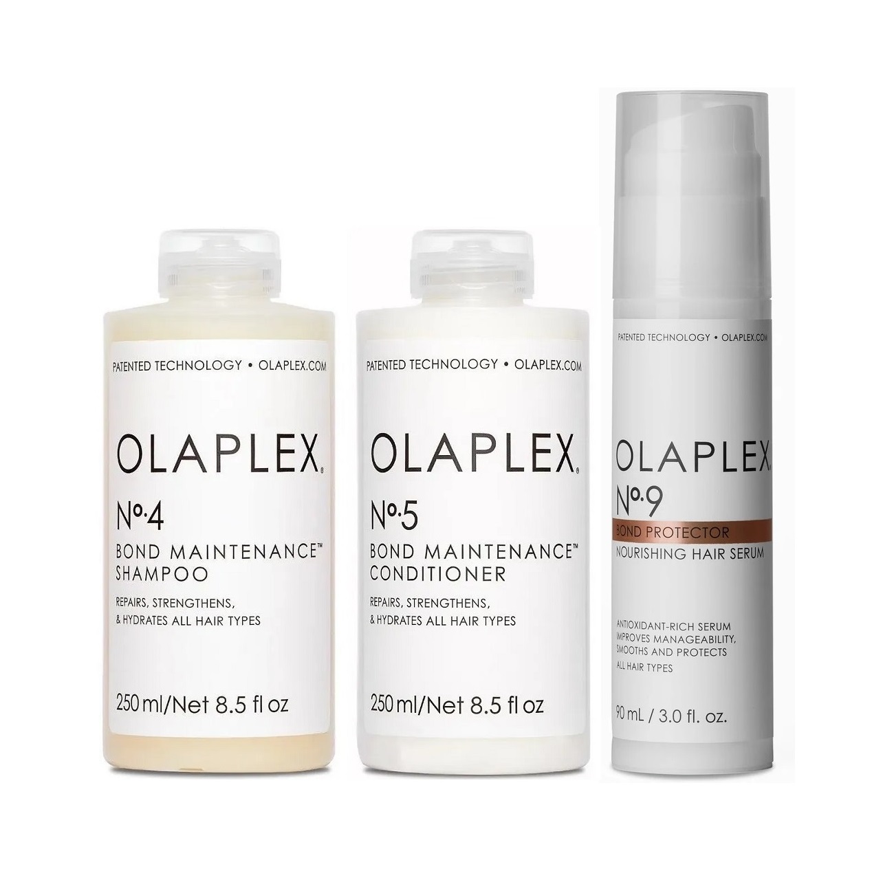 Pack Olaplex 4 + Olaplex 5 + Olaplex 9 - Cosmobela